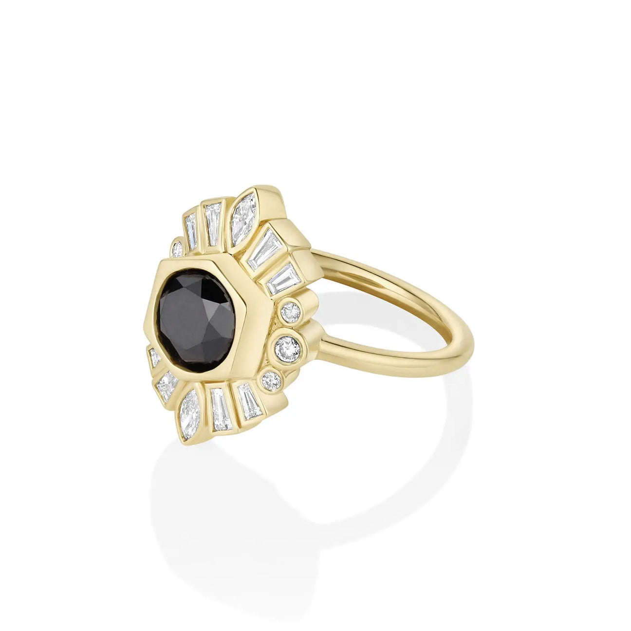 2.26ct Black Diamond Stella Ring – Marrow Fine