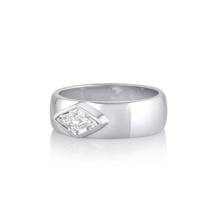 .53ct White Diamond Kite Cigar Band - Marrow Fine