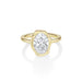 Abstract Bezel Engagement Ring - For the Unique Bride – Marrow Fine