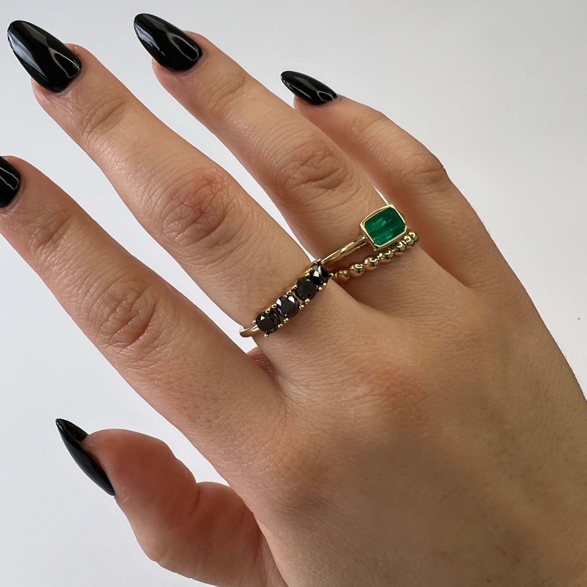 The Mini Roxy Engagement Ring East-West – Marrow Fine