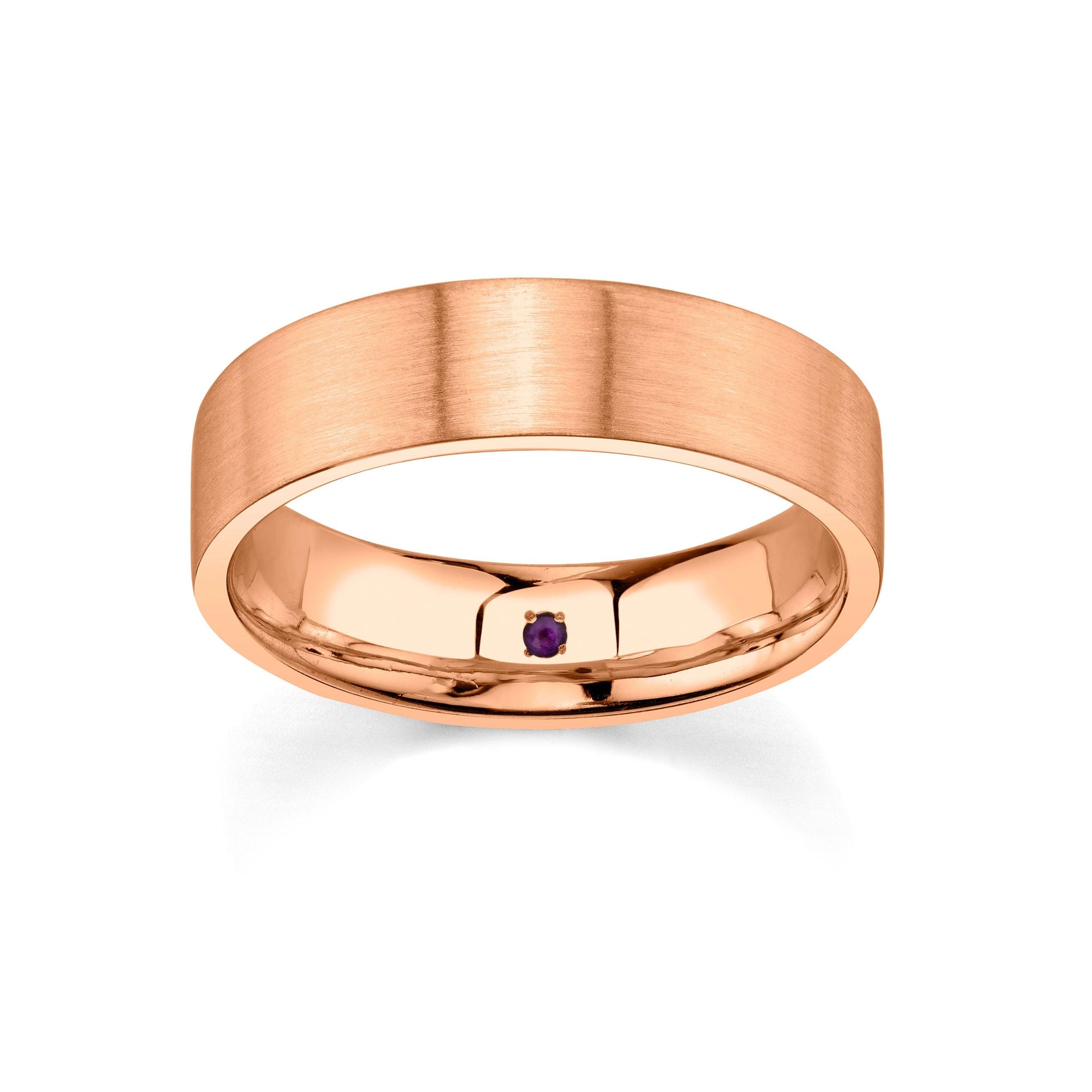 Charlie Men's Band | Simple Brushed Satin Wedding Band for Men – Marrow ...