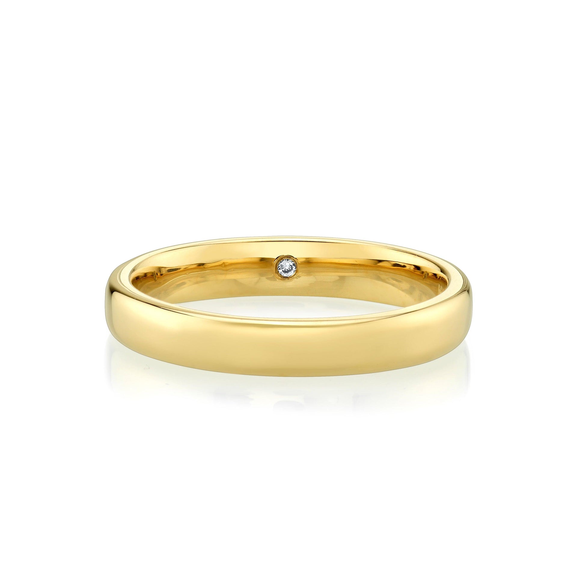 Classic Men's Wedding Band | Comfortable Bands for Grooms – Marrow Fine