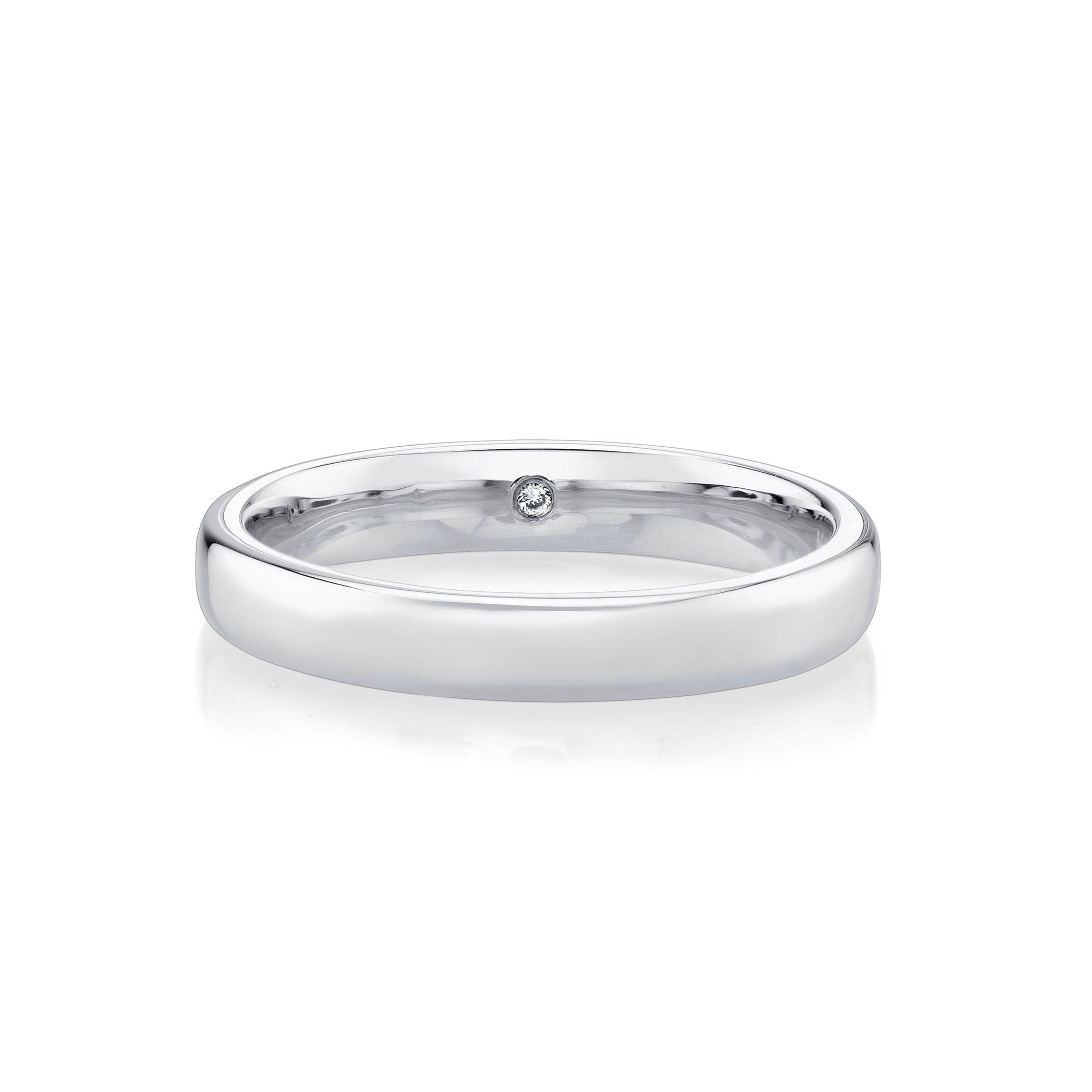 Classic Men's Wedding Band | Comfortable Bands for Grooms – Marrow Fine
